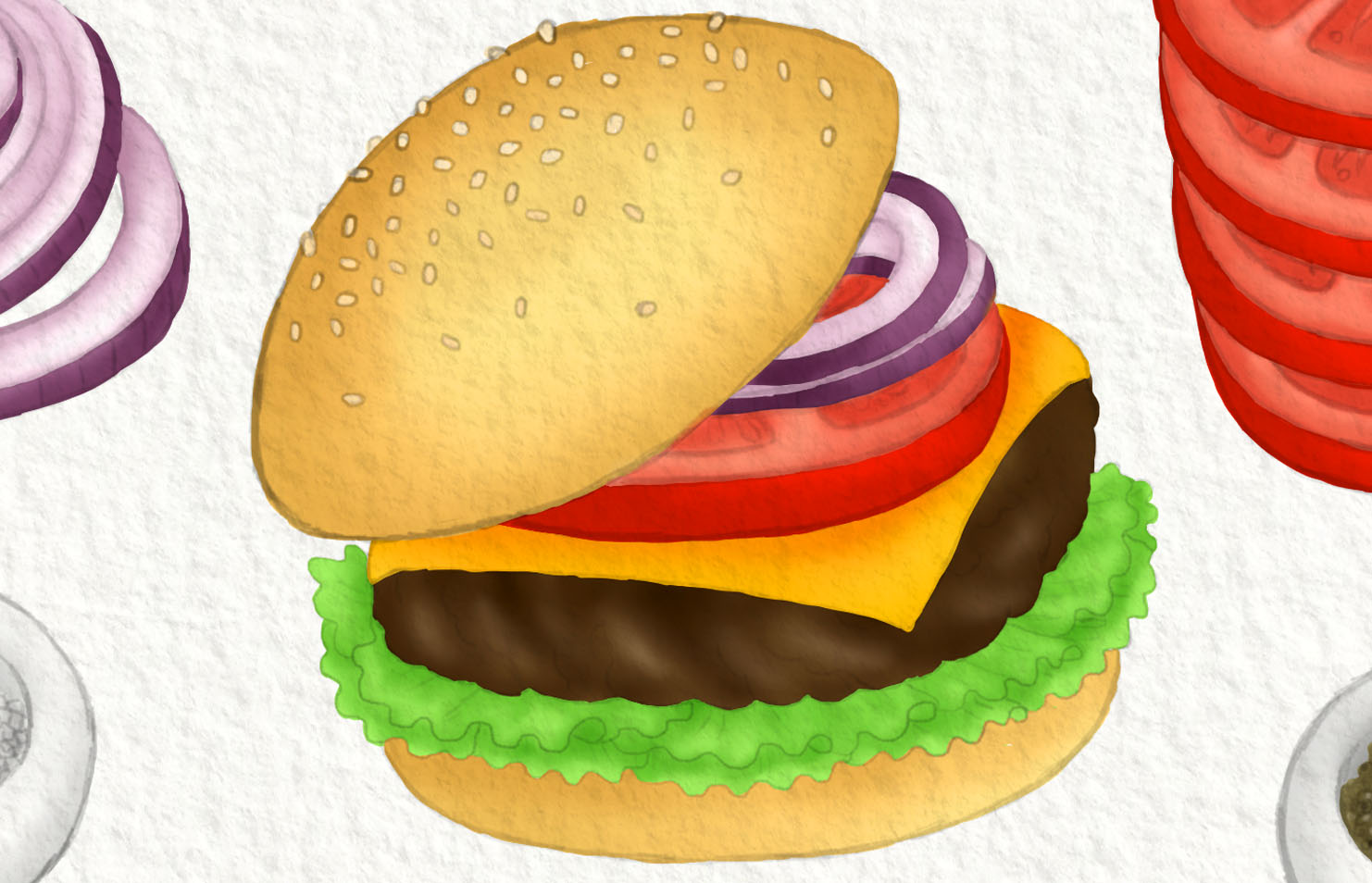 How to cook burgers on the stove - Draw My Recipes