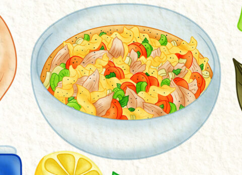 How To Make Chicken Noodle Soup - Draw My Recipes