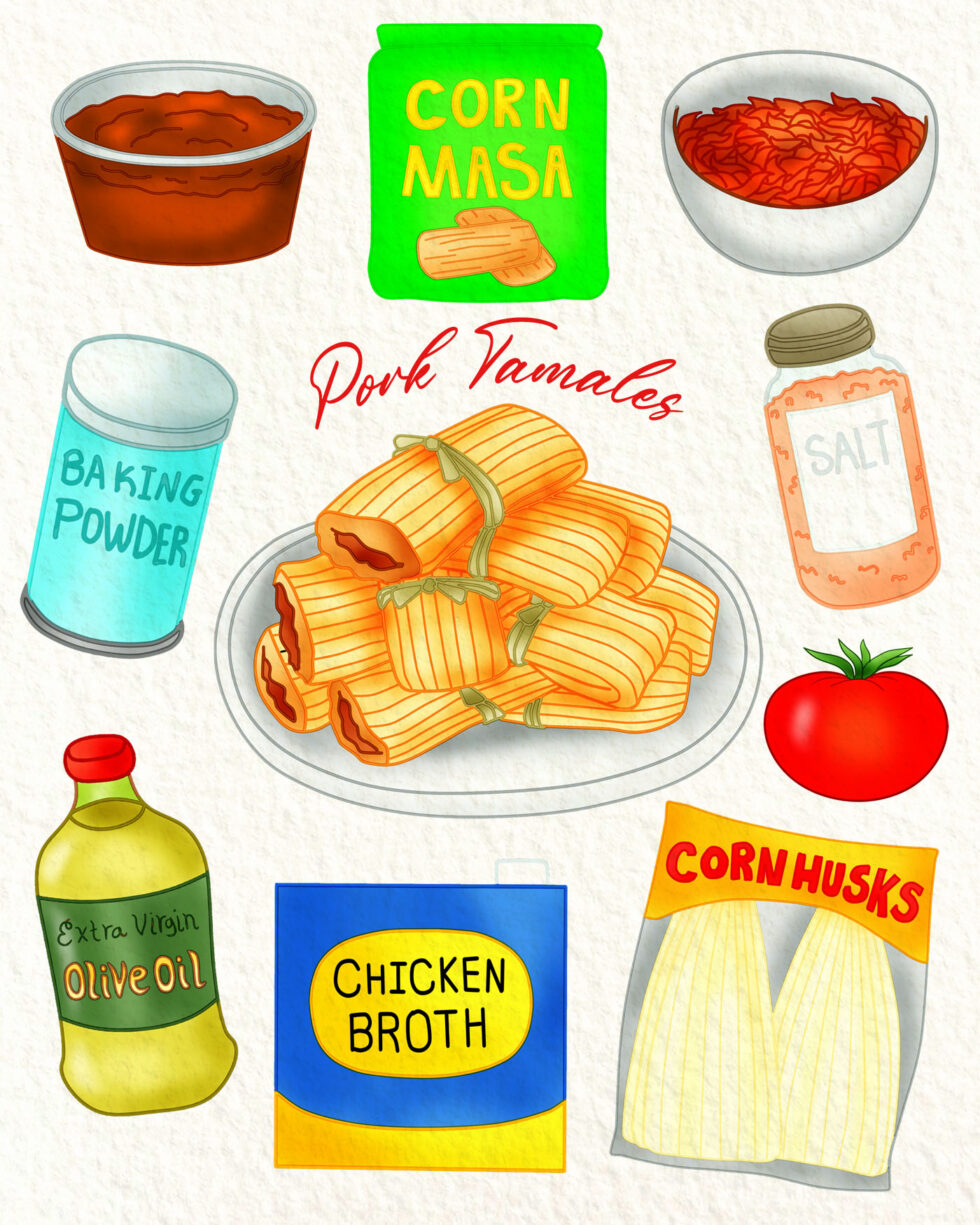 How To Make Tamales - Draw My Recipes