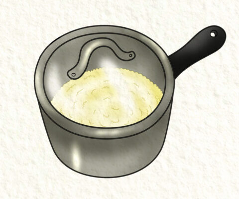 How To Cook Rice - Draw My Recipes