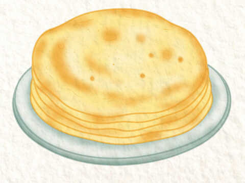 How To Make Crepes - Draw My Recipes